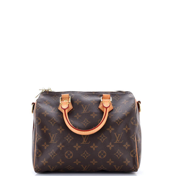 Louis Vuitton | Bags | Louis Vuitton 25 Speedy Bandouliere Bag Monogram ...
